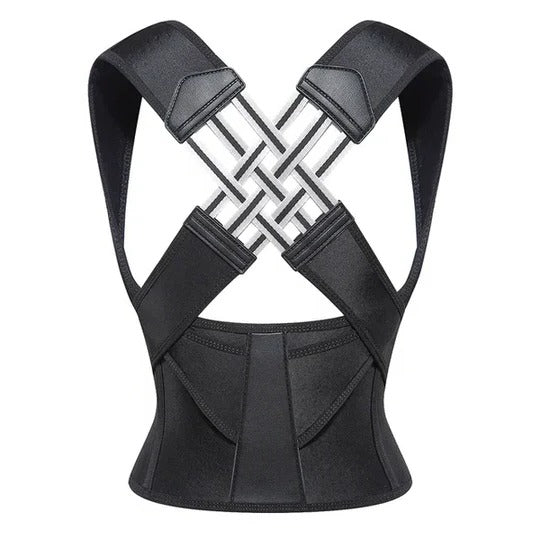 Adjustable Posture Support Brace for Everyday Back and Shoulder Alignm