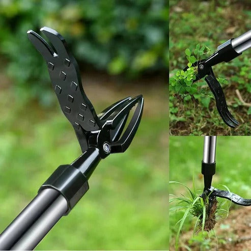 Stand Up Weed Remover Tool with Long Handle