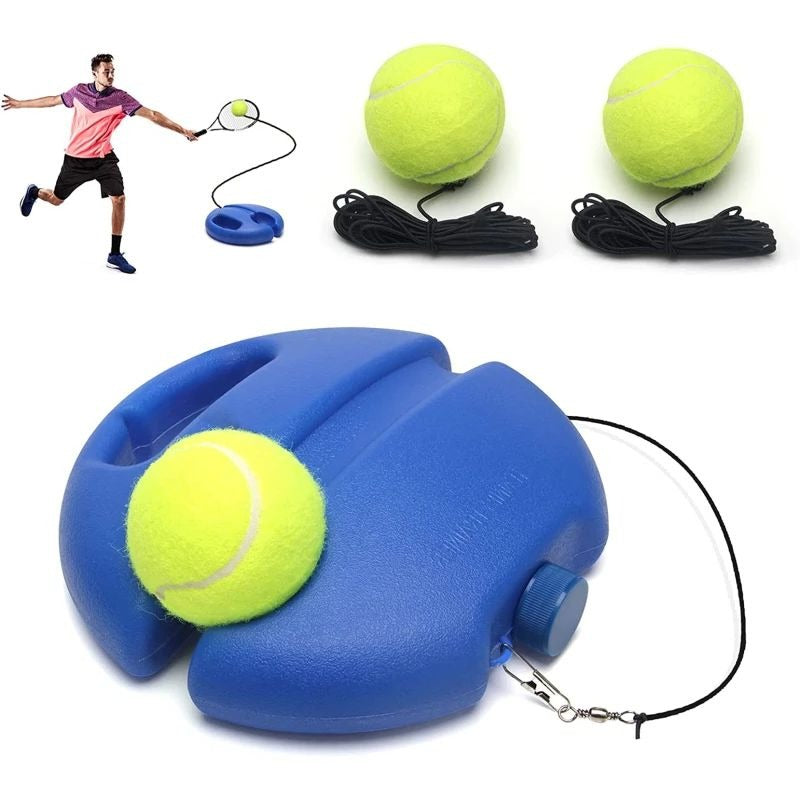 Tennis Rebound Ball Trainer for Solo Practice and Indoor Training
