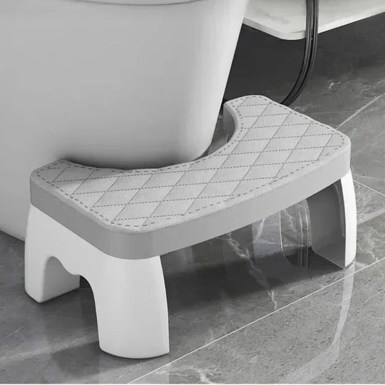 Compact Non-Slip Toilet Squat Stool for Bathroom Use