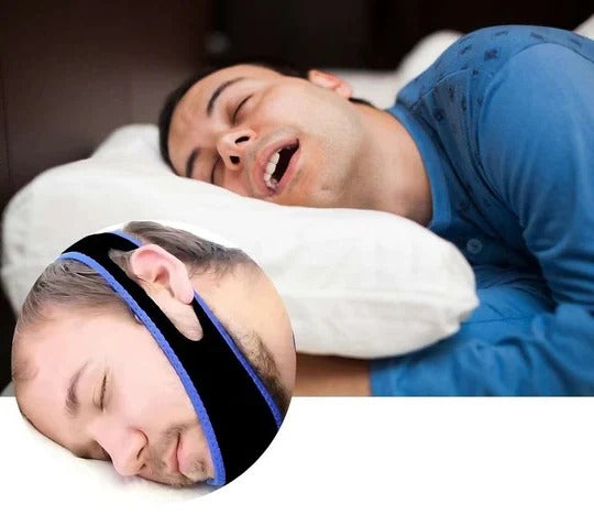 Full Head Chin Strap for Jaw Support During Sleep