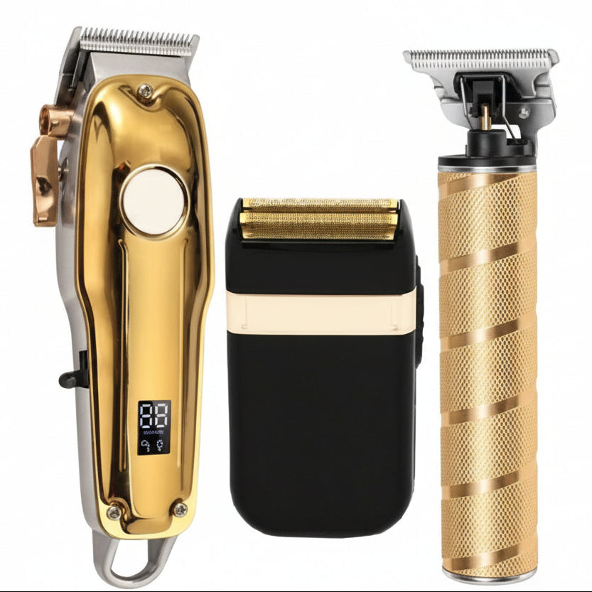 Cordless Professional Hair Clipper and Grooming Set
