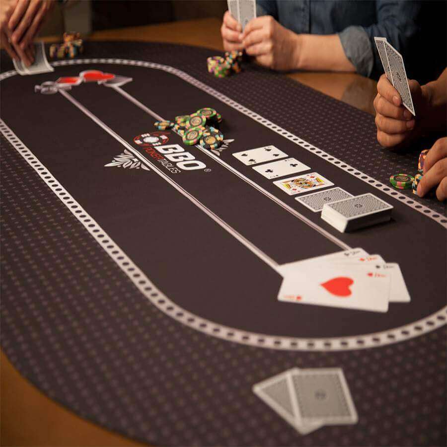 Portable Poker Party Mat | High-Quality Gaming Table