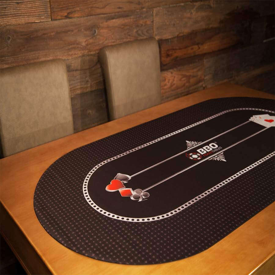 Portable Poker Party Mat | High-Quality Gaming Table