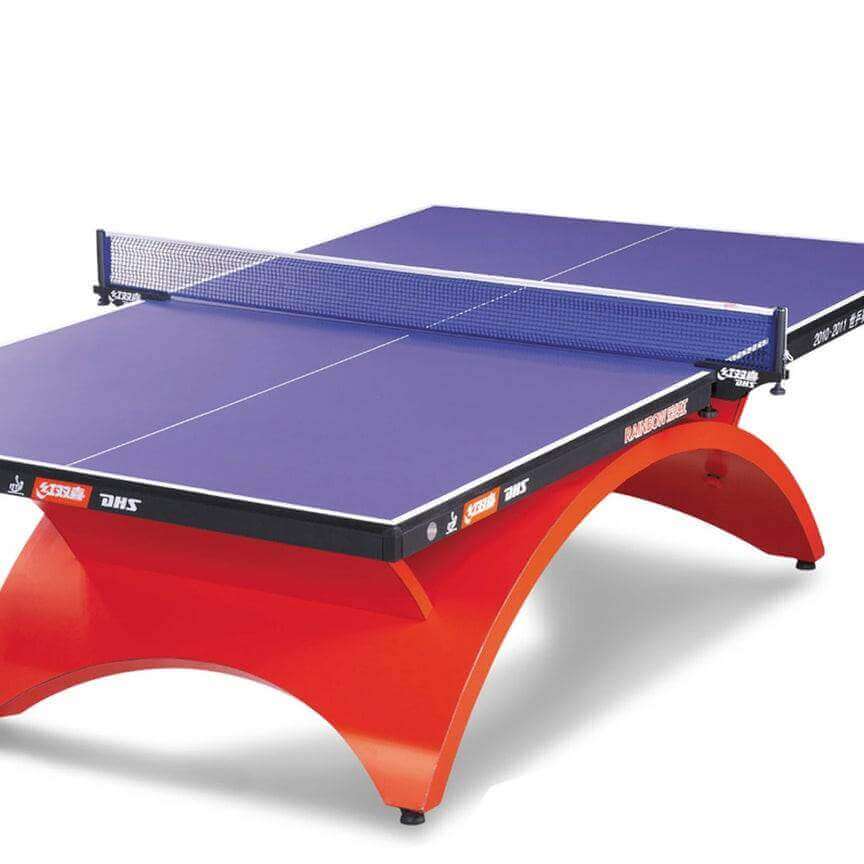 DHS Rainbow T.T. Table - Blue Top, Red Base | Buy at MyGameTables.com