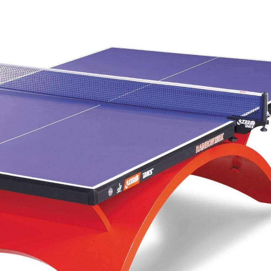 DHS Rainbow T.T. Table - Blue Top, Red Base | Buy at MyGameTables.com